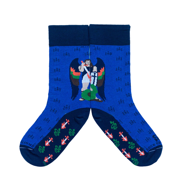 St. Michael the Archangel Adult Socks | Sock Religious | Catholic Gifts ...