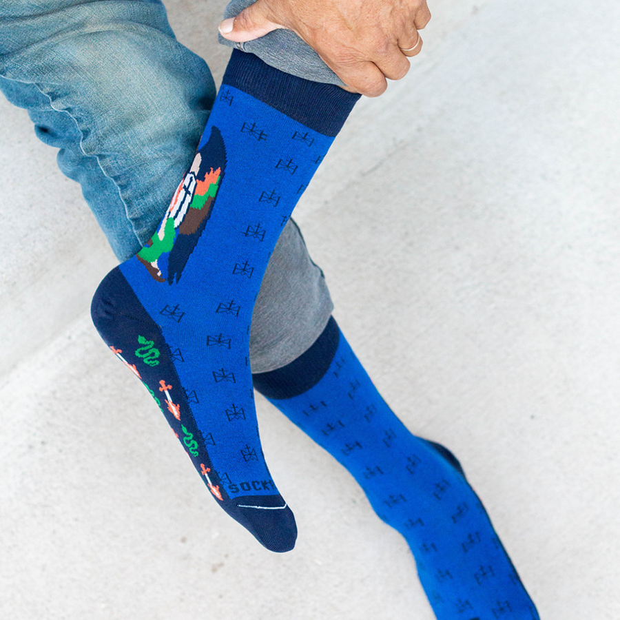 St. Michael the Archangel Adult Socks | Sock Religious | Catholic Gifts ...