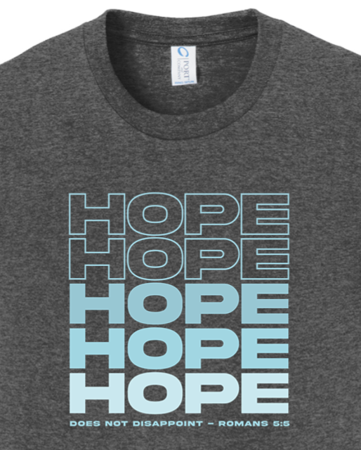 Hope Does Not Disappoint Youth T-Shirt | Catholic Shirts & Gifts