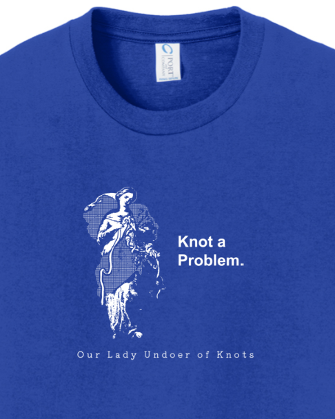 Knot a Problem - Our Lady Undoer of Knots - Youth T-Shirt | Sock ...