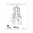St. Mary Magdalene Coloring Page - FREE Digital Download | Catholic ...
