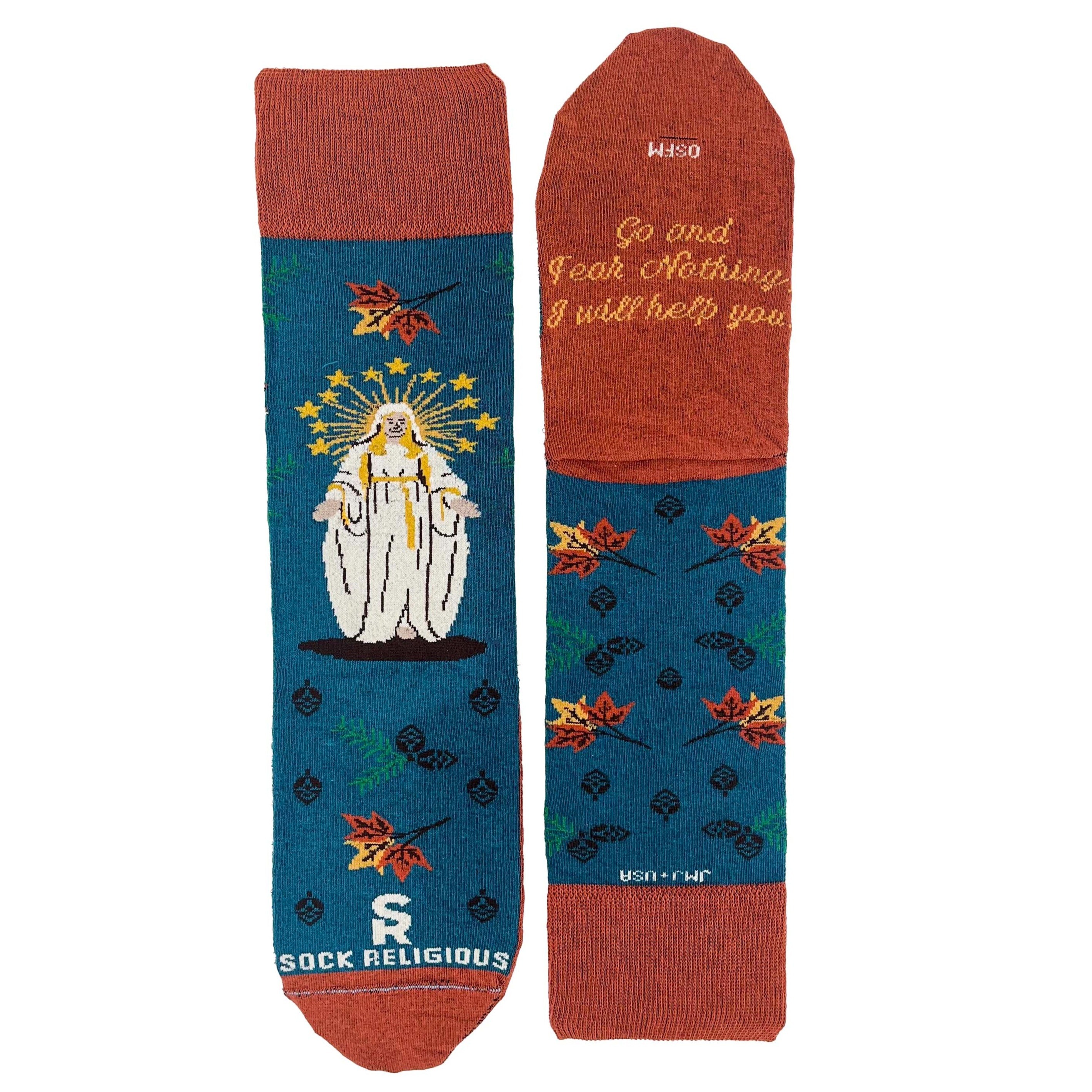 Our Lady of Champion | Sock Religious | Lent Socks, Papal Socks, Pope ...