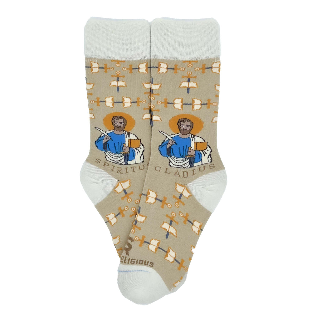 St. Paul the Apostle Socks | Sock Religious | Lent Socks , Papal Socks , Pope Socks, Religious ...