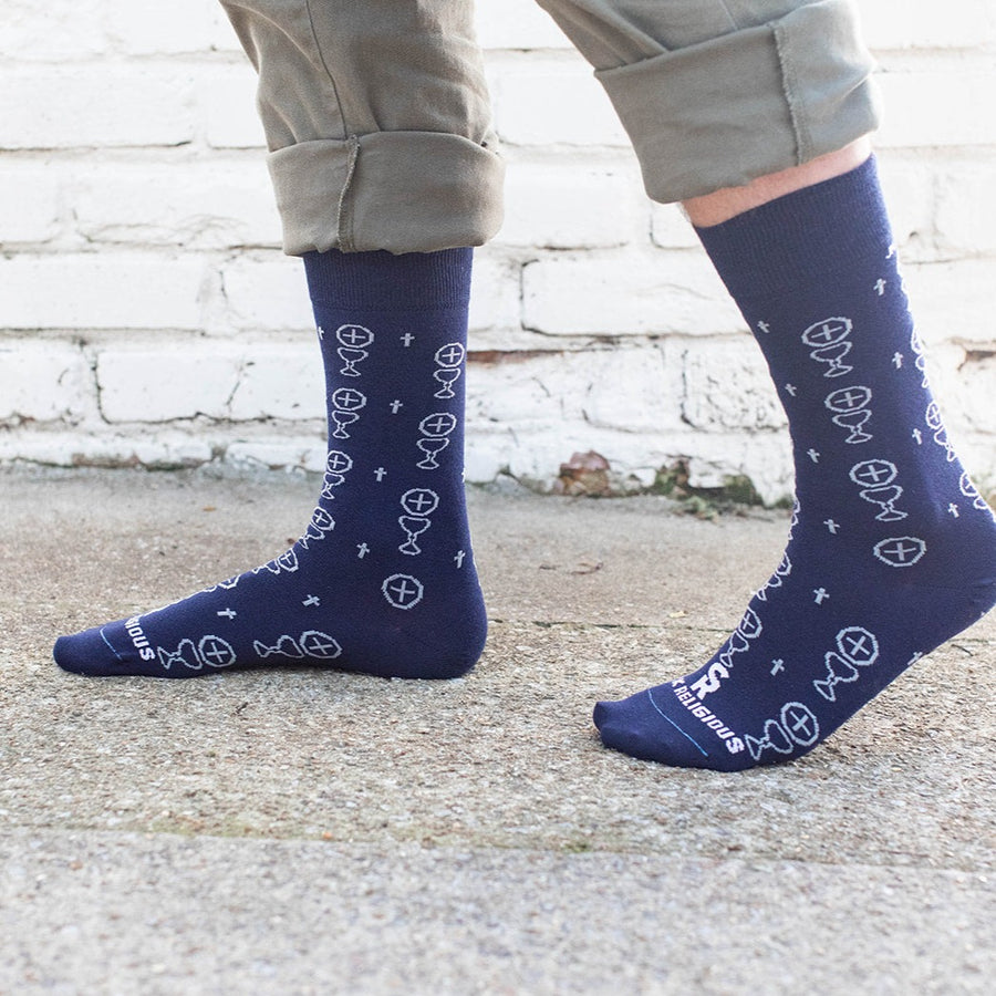 Holy Communion Socks | Sock Religious | Catholic Gifts: Saint Socks, T ...