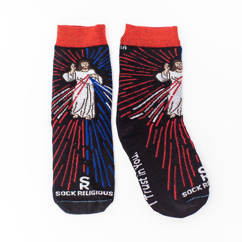 Divine Mercy Socks | Sock Religious | Lent Socks , Papal Socks , Pope ...