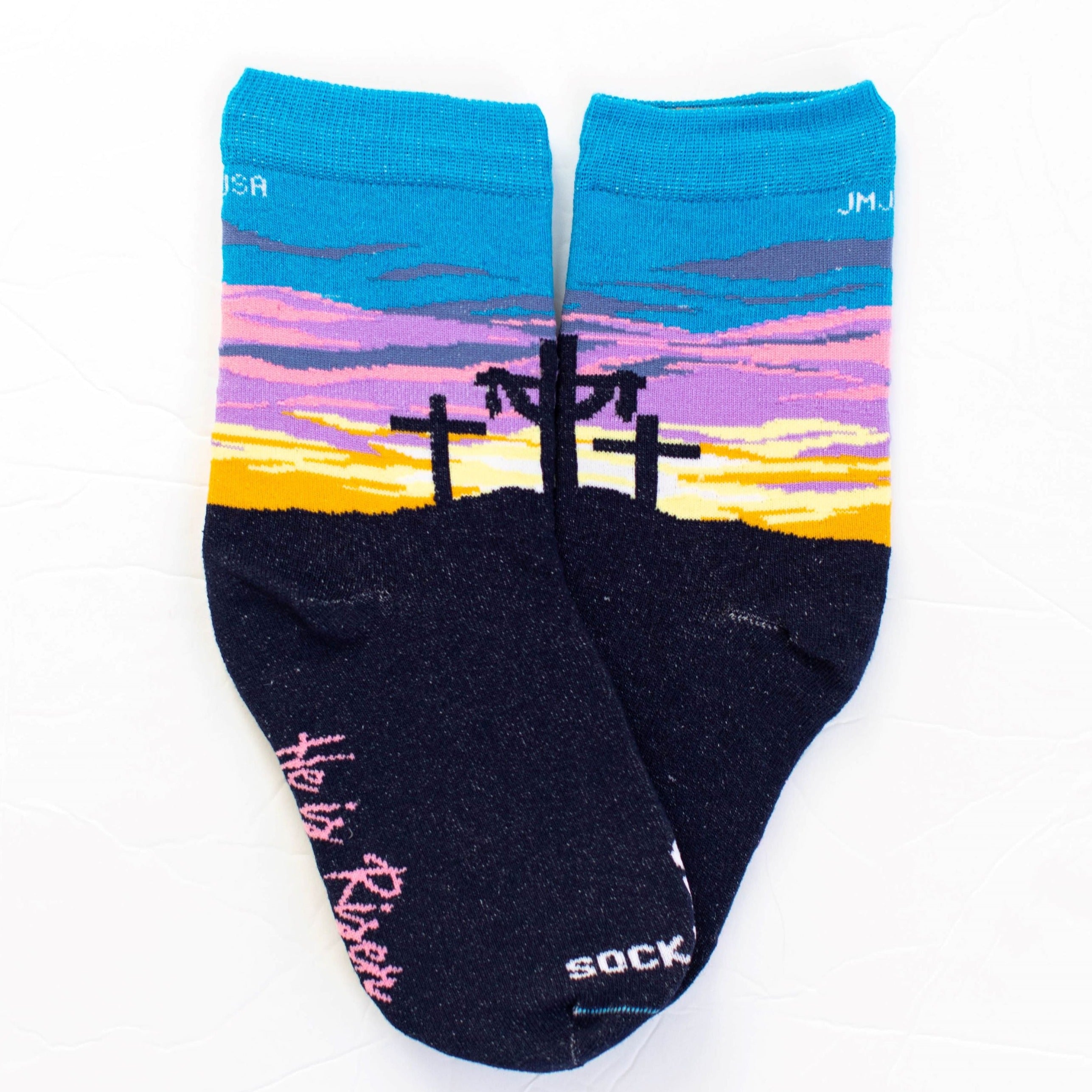 Easter Sunrise Socks | Sock Religious | Lent Socks, Papal Socks, Pope ...