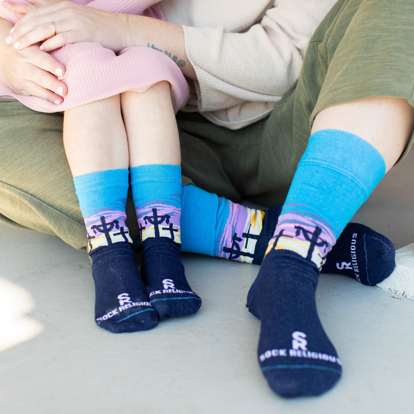 Easter Sunrise Adult Socks | Sock Religious | Easter Socks , Papal ...