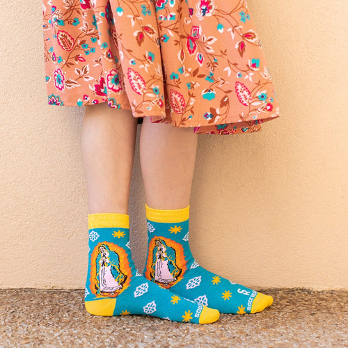 Our Lady of Guadalupe Socks | Sock Religious | Saint Socks, Papal Socks ...