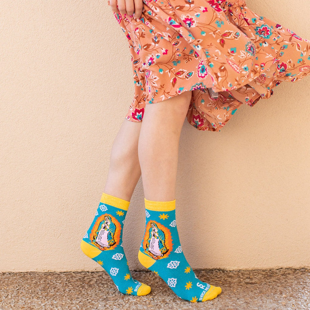 Our Lady of Guadalupe Socks | Sock Religious | Saint Socks, Papal Socks ...