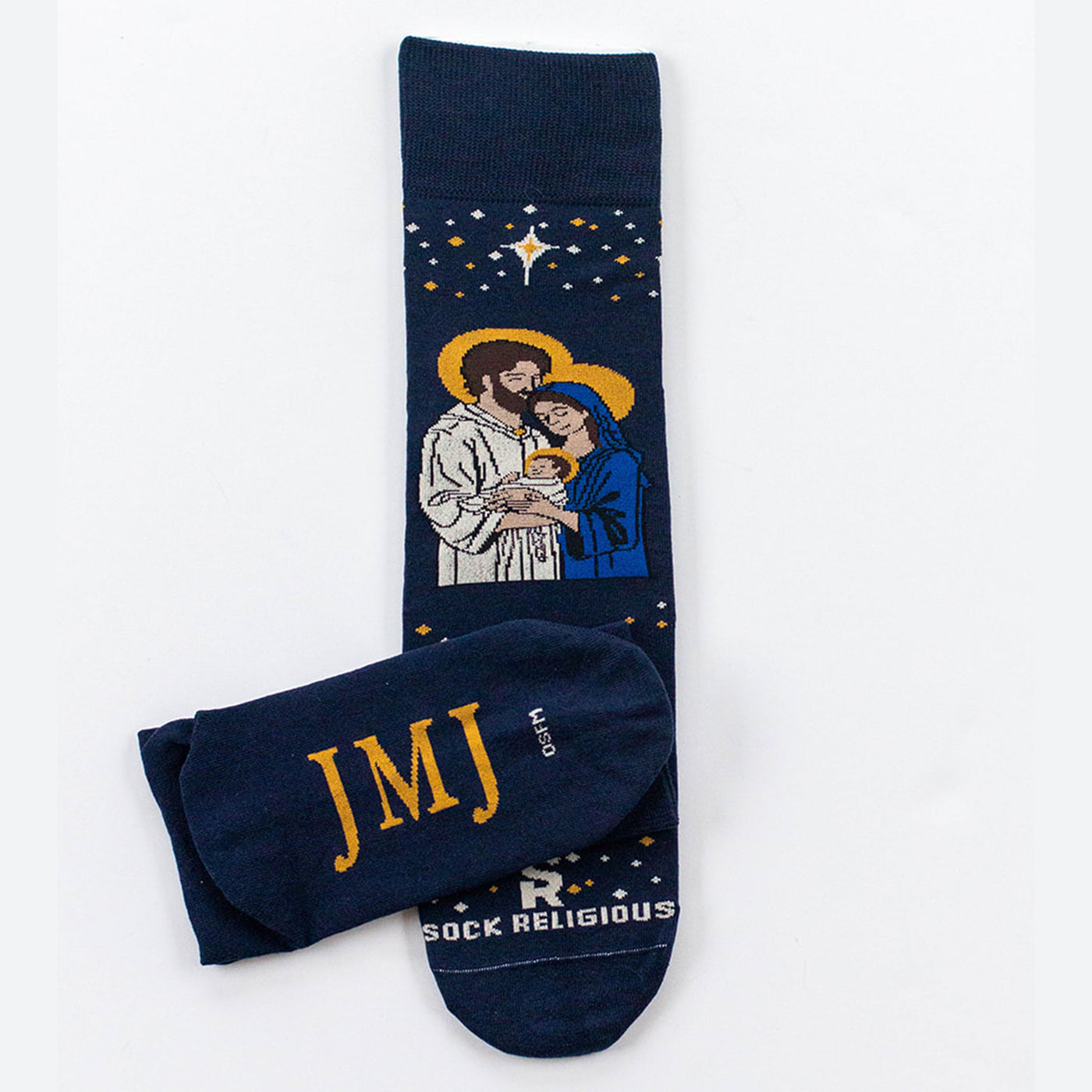 Holy Family Adult XL Socks | Catholic Christmas Gifts & Socks