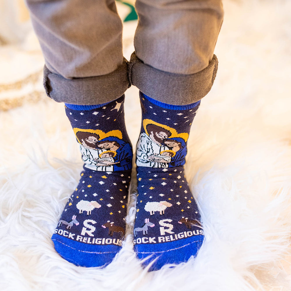 Holy Family Kids Socks | Catholic Christmas Gifts & Socks