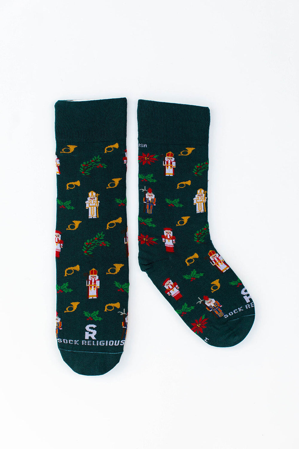 Holy Nutcracker Adult XL Socks | Sock Religious | Lent Socks , Papal ...