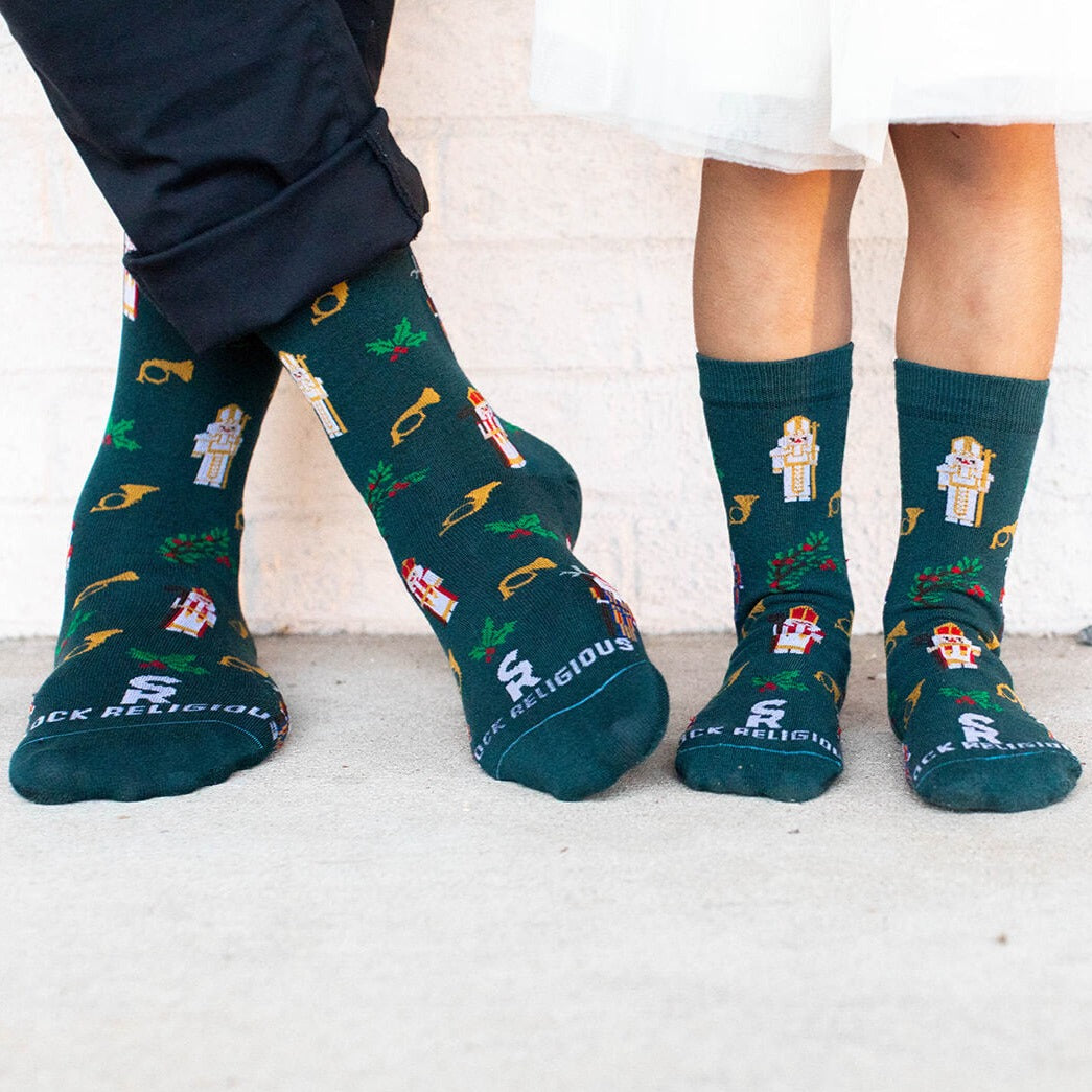 Holy Nutcracker Adult XL Socks | Sock Religious | Lent Socks , Papal ...