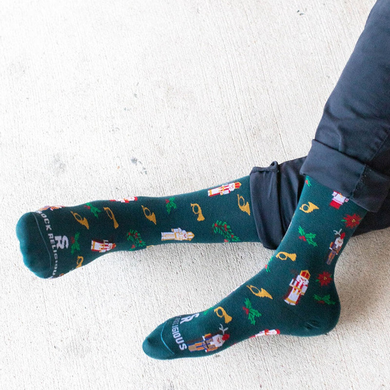 Holy Nutcracker Socks | Sock Religious | Lent Socks , Papal Socks ...