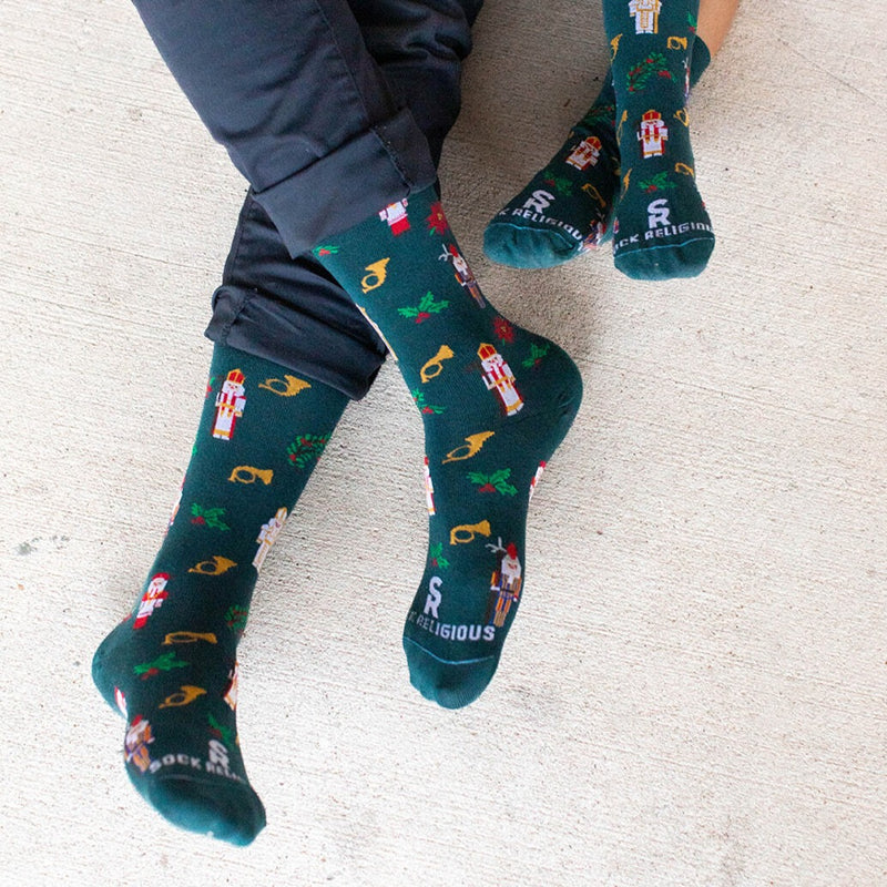 Holy Nutcracker Socks | Sock Religious | Lent Socks , Papal Socks ...