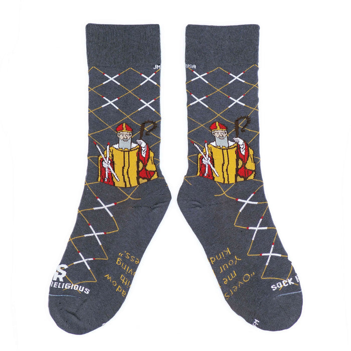 St. Blaise Socks | Sock Religious | St. Joseph , Papal Socks , Pope ...