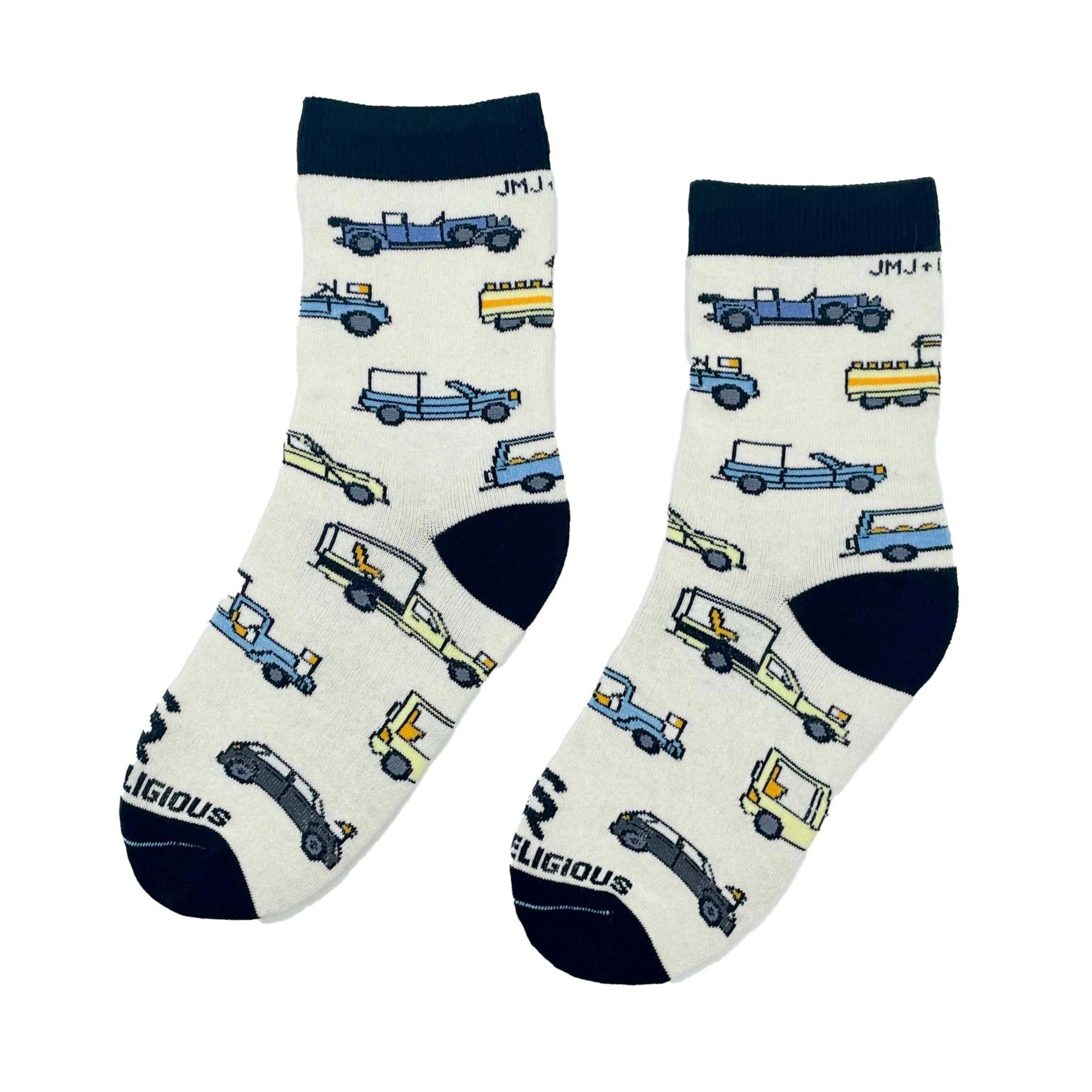 Pope Mobile Kids Socks | Sock Religious | Lent Socks , Papal Socks ...