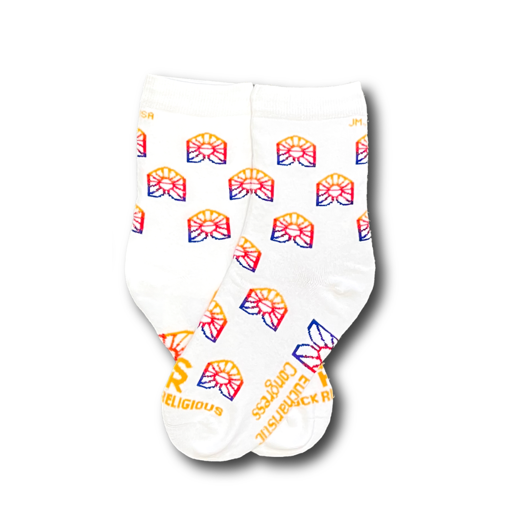 National Eucharistic Congress Kids Socks | Sock Religious | Catholic ...