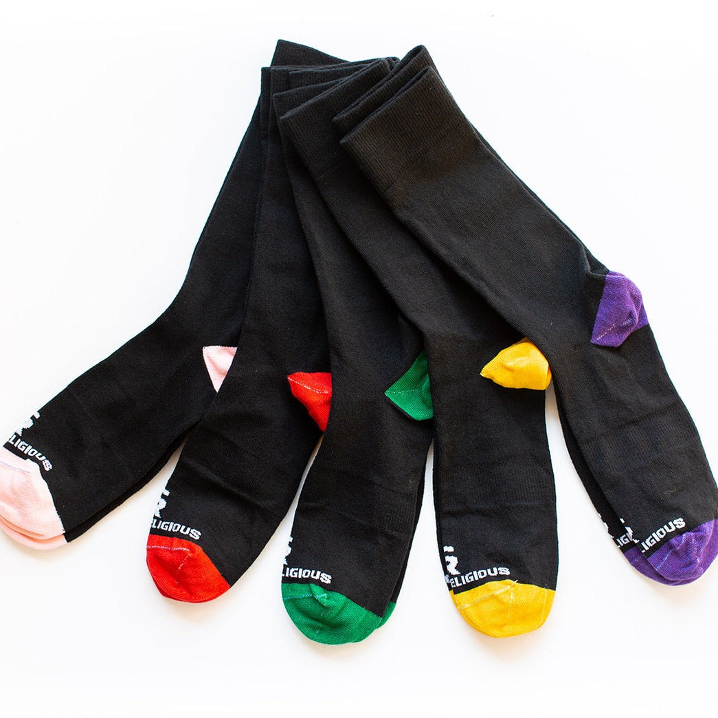 Black Dress Socks | Sock Religious | Lent Socks, Papal Socks, Pope ...