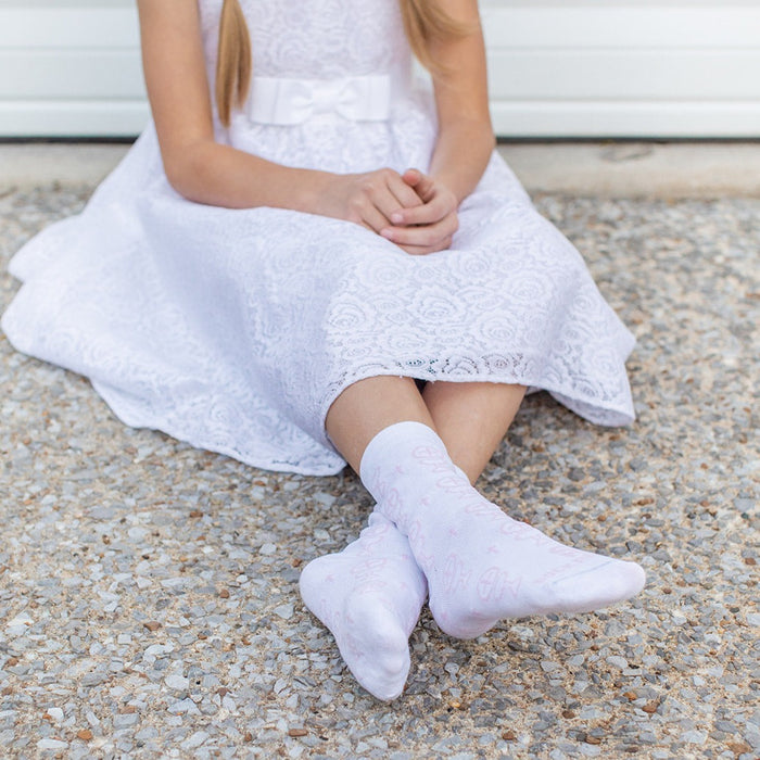 First Communion Socks | Sock Religious | Lent Socks, Papal Socks, Pope ...