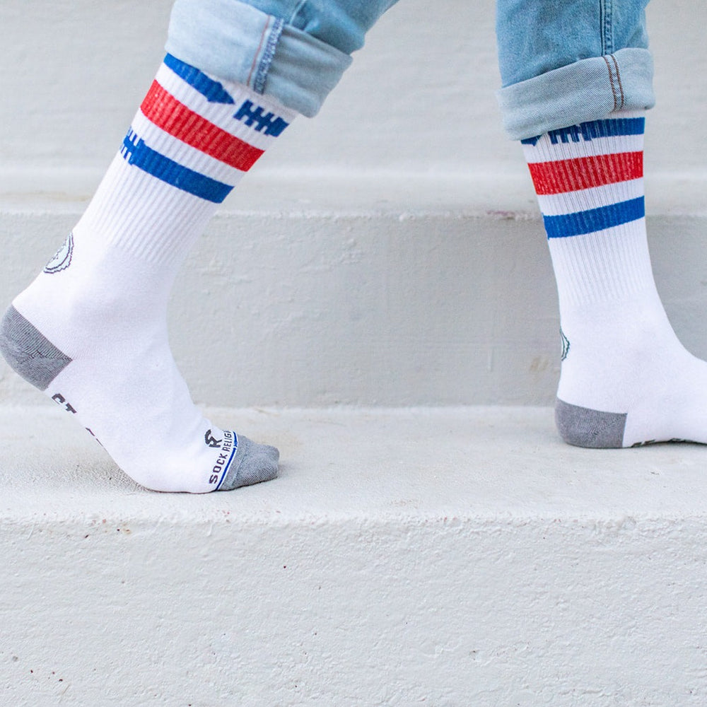 St. Sebastian - Patron of Athletes Adult Socks | Catholic Socks