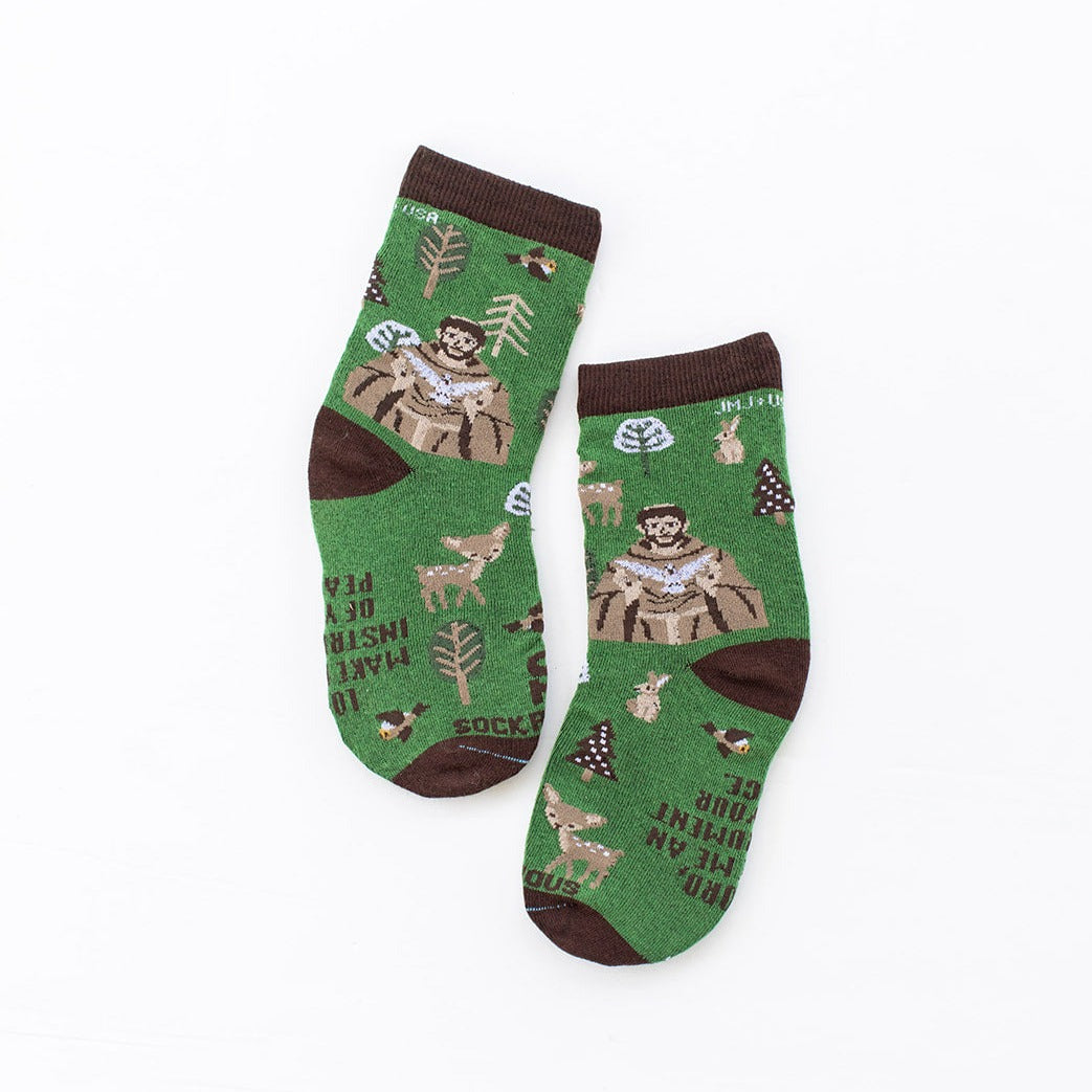 St. Francis of Assisi Socks | Sock Religious | Lent Socks , Papal Socks ...